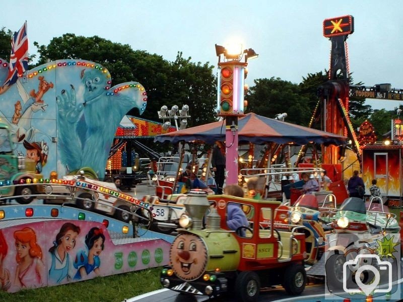 Fairground scene, May, 2003 | Picture Penzance archives
