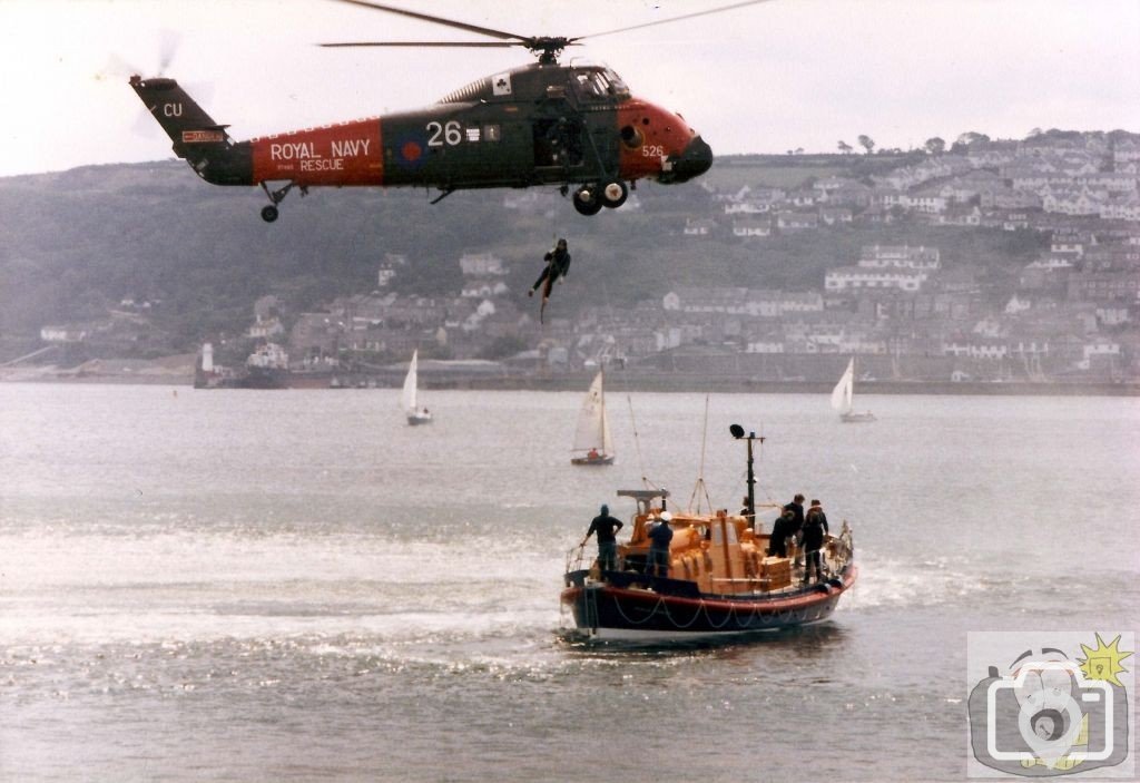 Penlee lifeboat exercise/demonstration | Picture Penzance archives