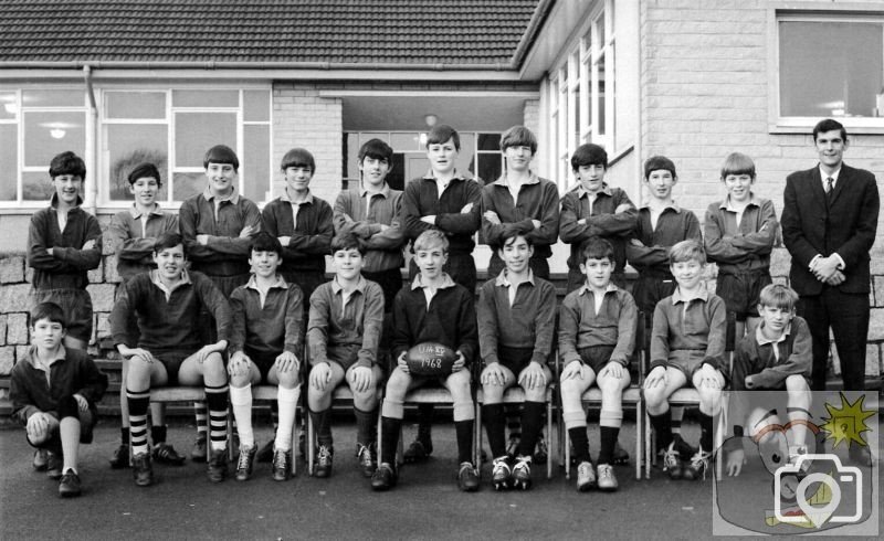 U14 Rugby Team 1968 | Picture Penzance archives